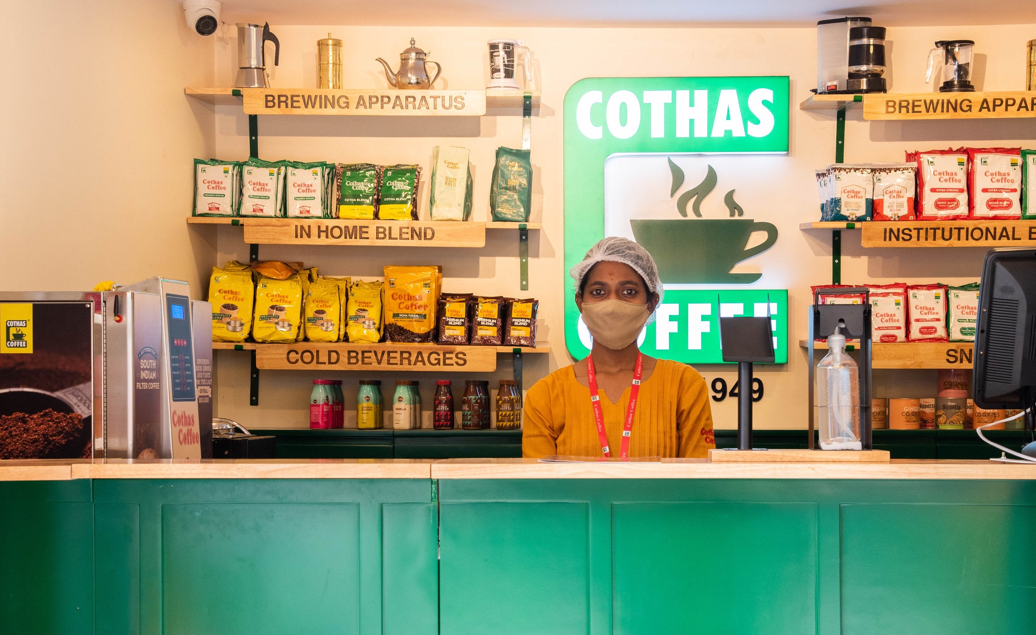 Authentic Filter Coffee at Cothas Coffee Co.