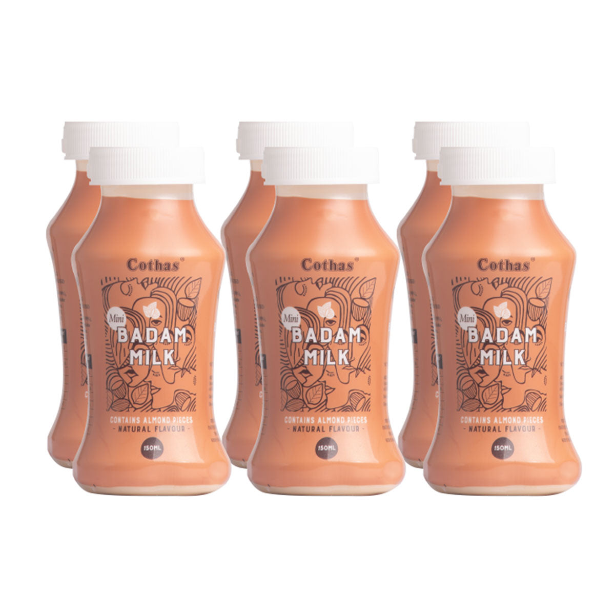 Badam Milk 150 ML (Pack of 6)