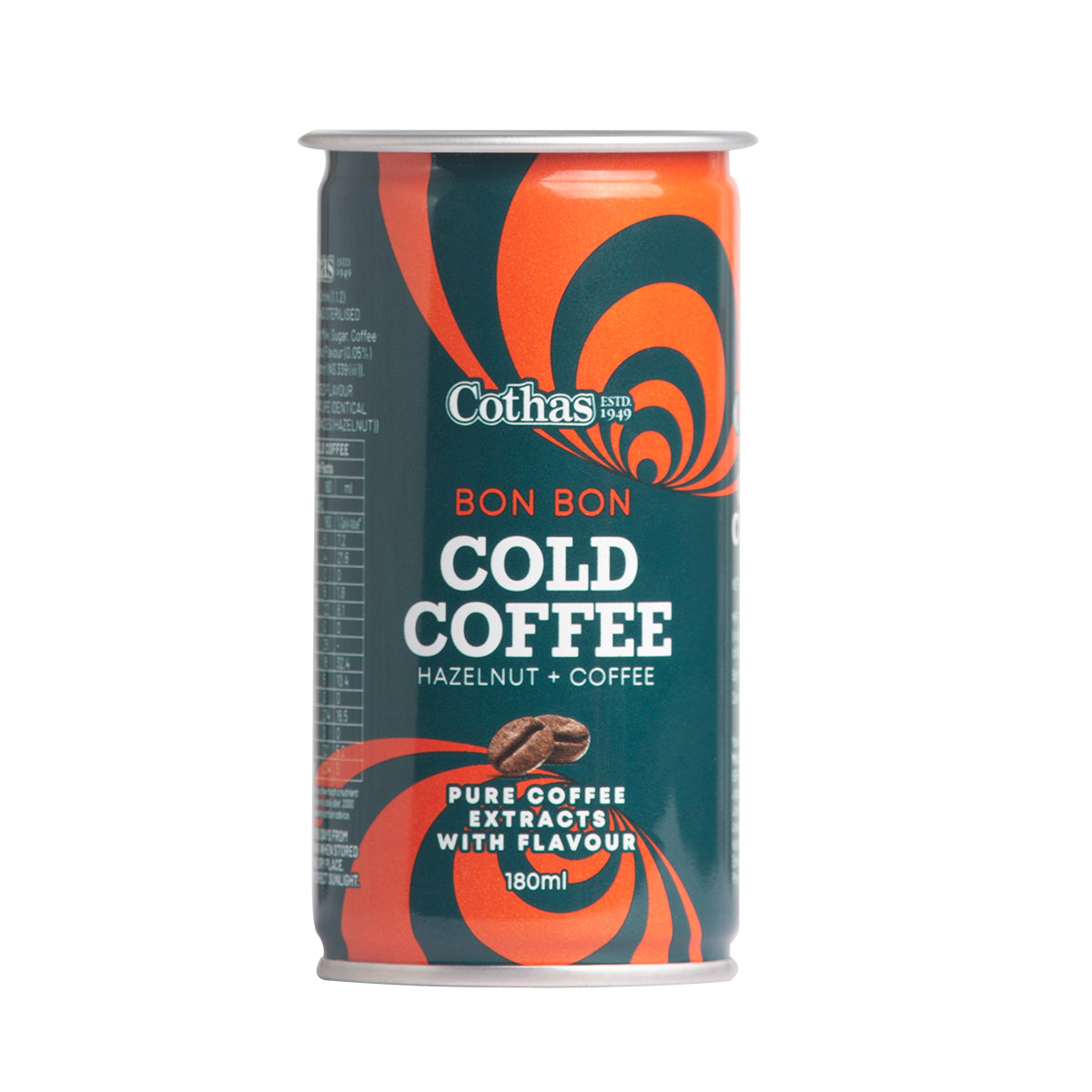 Bon Bon Hazelnut Cold Coffee Tin - 180 ML Pack of 3