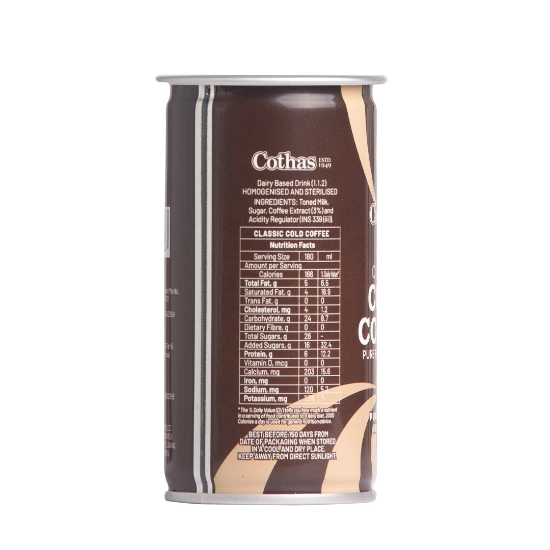 Classic Cold Coffee Tin 180 ML (Pack of 3)